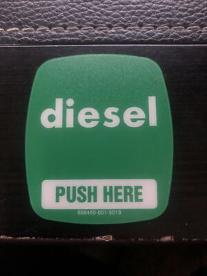 Dresser Wayne OVATION DIESEL Octane decal GREEN | eBay