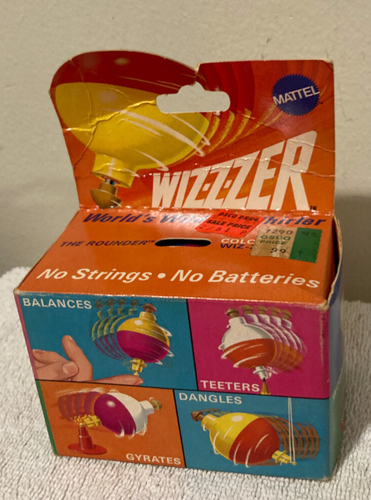 NOS SEALED Mattel Wizzzer Whizzer Spinning Top NOS New 1960s Toy Whirly ...