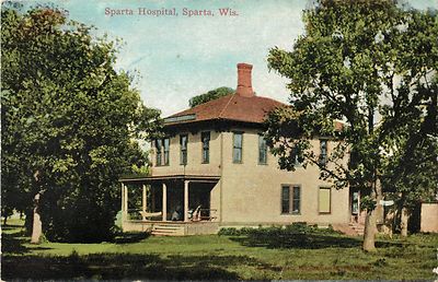 A View Of The Sparta Hospital, Sparta, Wisconsin WI | eBay