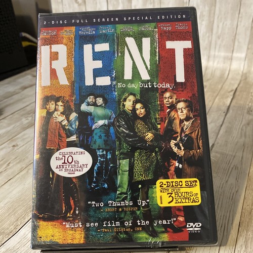 Rent (DVD, 2006, 2-Disc Set, Special Edition, Full Screen) New Factory ...