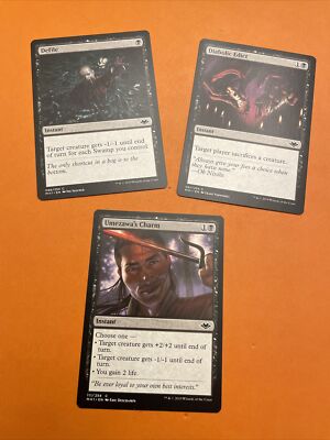 MTG - Defile, Diabolic Edict, & Umezawa’s Charm - Modern Horizons - NM ...