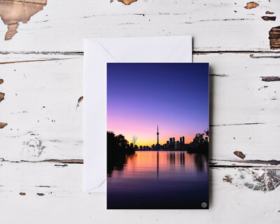 Greetings Card - Toronto Reflection - Birthday, Christmas, Thank You ...