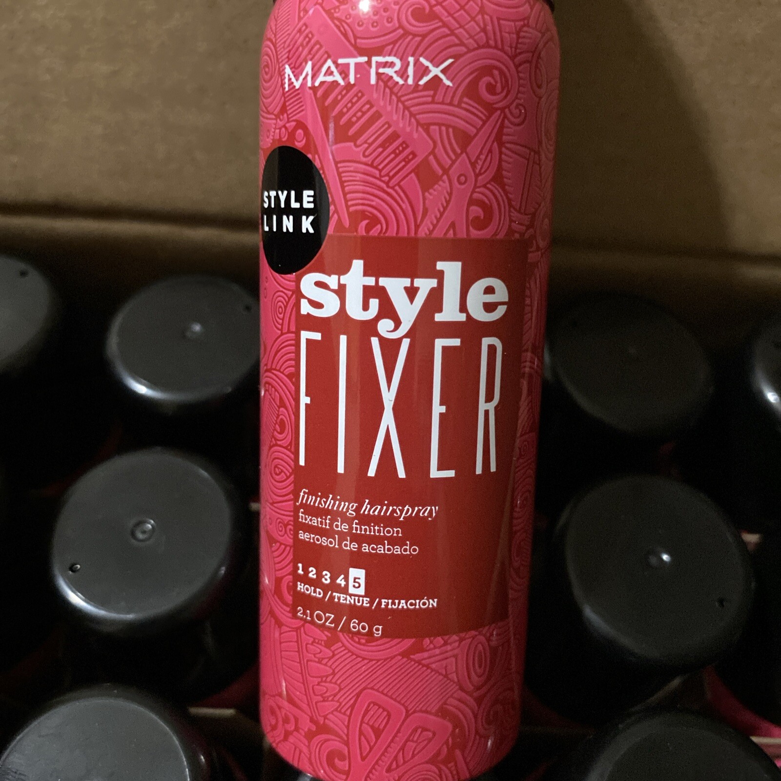 Lot Of 3 - Matrix Style Fixer Finishing Hair Spray, Level 5 Hairspray 2 ...