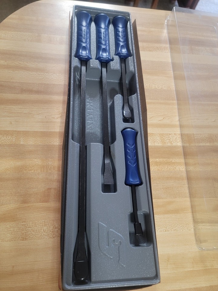 Snap On 4 Piece Striking Pry Bar Set SPBS704AMB New Open Box Majestic ...