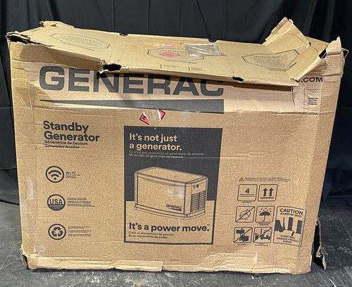 Generac Guardian G00722310 Standby Generator 14kW Aluminum Home w/ Wi ...