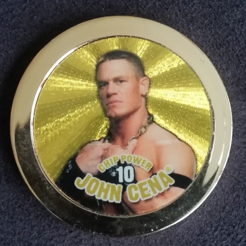 Pokerchip, Power Chipz, WWE, Gold, John Cena, Wrestling | eBay.de