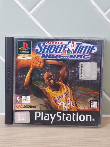 Playstation Ps1 (RARE) "NBA Showtime: NBA On NBC" 1999 Pal Tested ...