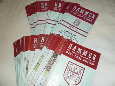 WEST HAM UNITED HOME PROGRAMMES 1969-71 - SELECT FROM LIST | eBay UK