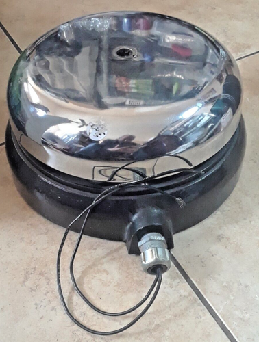 10 Inch Chrome Fire Alarm Bell or other alarm bell | eBay