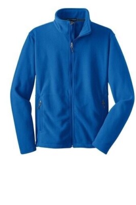 Port Authority Men's Long Sleeve Midweight Fleece Jacket F217 SIZE SM ...