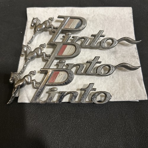 FoMoCo 1971 + FORD PINTO EMBLEM SCRIPT BADGE | eBay