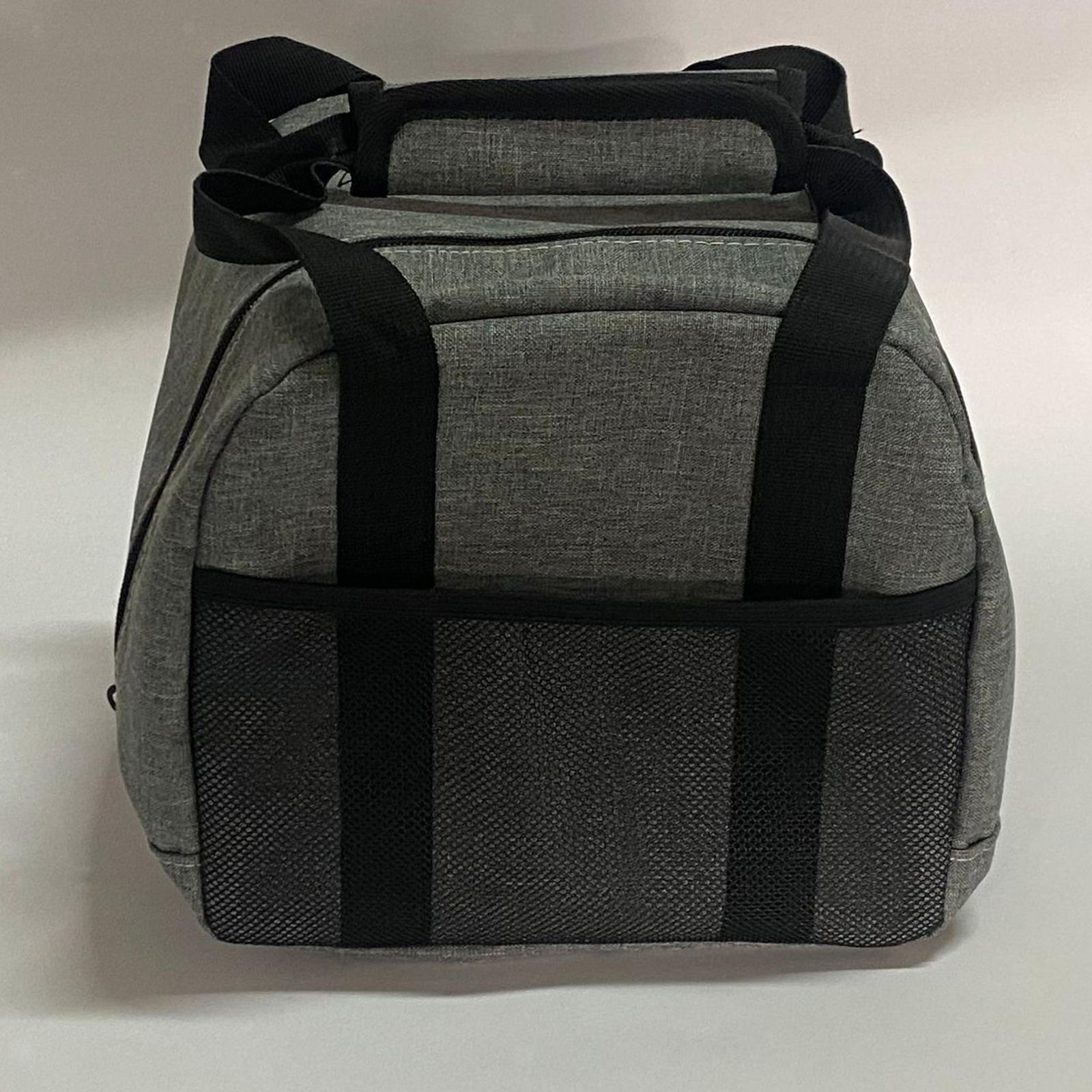 Single Bowling Ball Bag with External Mesh Pocket Add on Bowling Ball ...