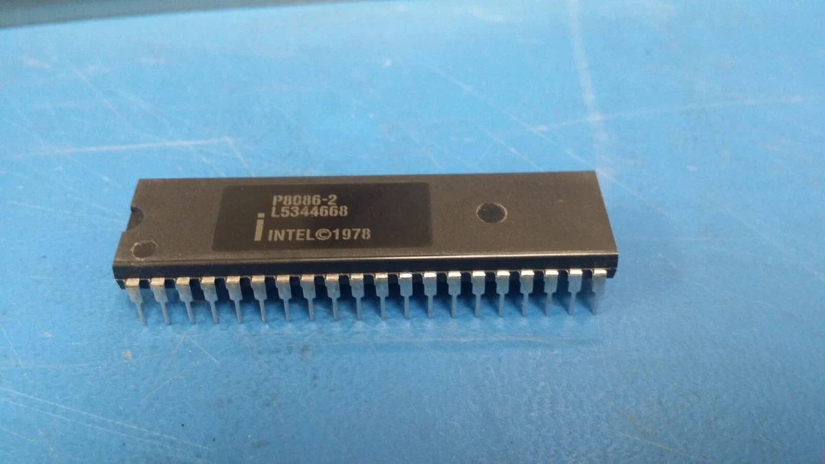 Intel Microprocessor Chip