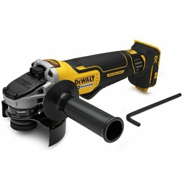 DeWALT DCG413 20V MAX XR Cordless 4 1/2 Brushless Angle Grinder 5.0 AH ...