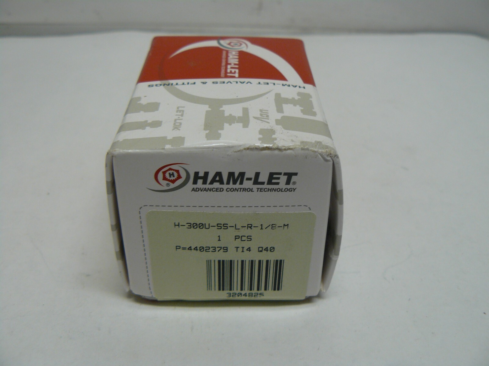 Ham-Let H-300U-SS-L-R-1/8-M needle valve new | eBay