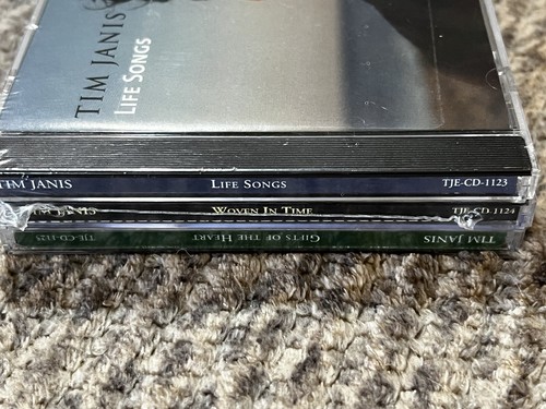 3 TIM JANIS CDs Brand New Sealed Gifts Of The Heart Woven In Time Life ...