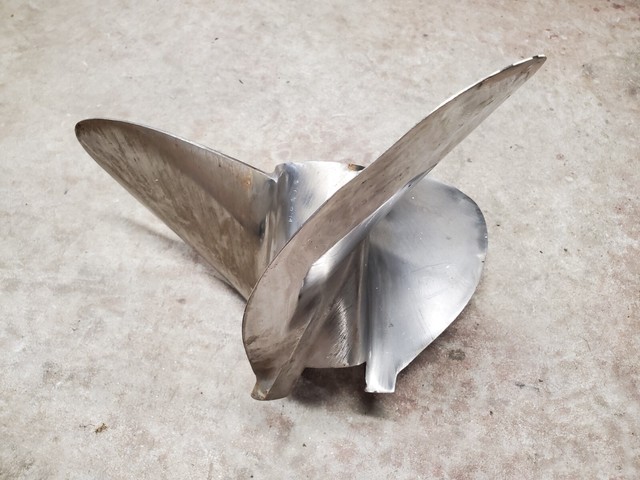 Mercury Chopper Big Ear A5 26 Pitch Stainless Prop for sale online | eBay