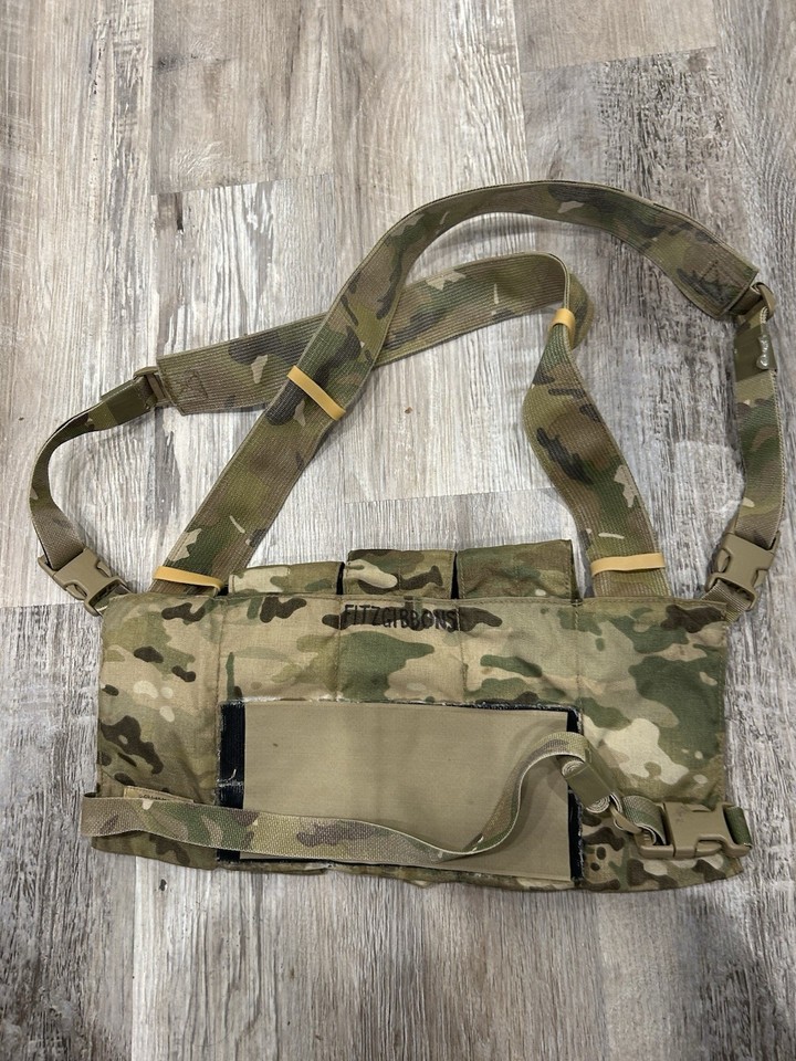 Eagle Industries M4/6 Bandoleer Chest Rig Multicam 500D SOF Delta CAG ...