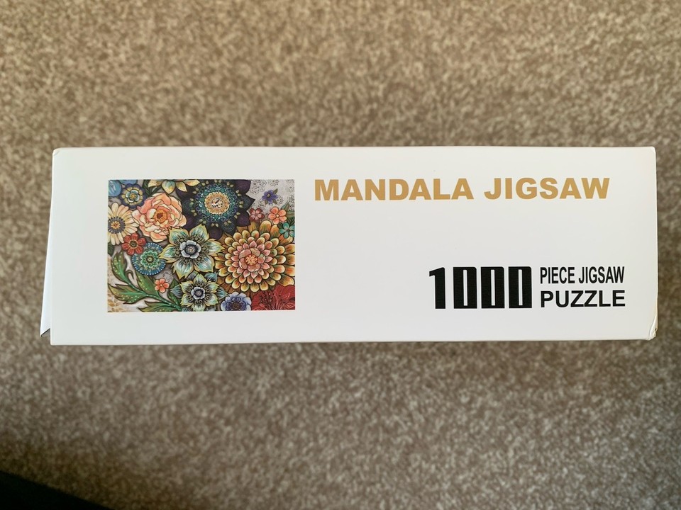 Mandala 1000 Piece Jigsaw Puzzle | eBay UK