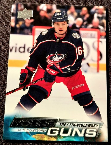 2022-23 Upper Deck Series 1 Trey Fix-Wolansky Young Guns Rookie #241 ...