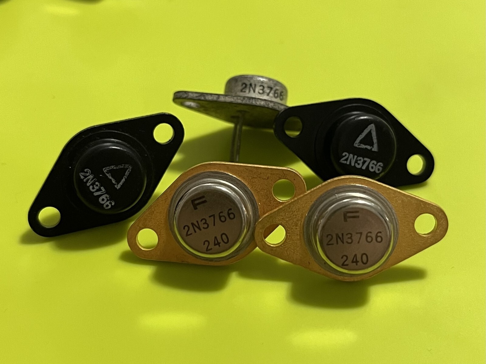 [ 1 Pc ] 2N3766 POWER AMPLIFIER TRANSISTOR TO-66 NPN TO-213A 80V 4A ...