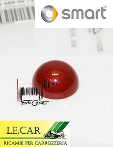 1 TAPPO DEVIO LUCI ROSSO MATTONE RED BARON SMART FORTWO 451 DAL 7/2007 ...