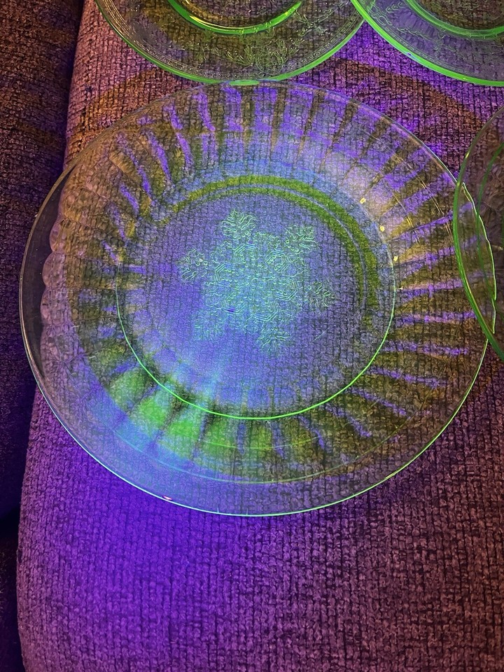 Uranium Plate Lot Of 9 | eBay