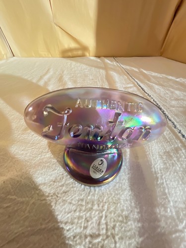 Fenton Glass Co Lavender/Purple Iridescent Dealer Sign-Logo-Late 20th ...