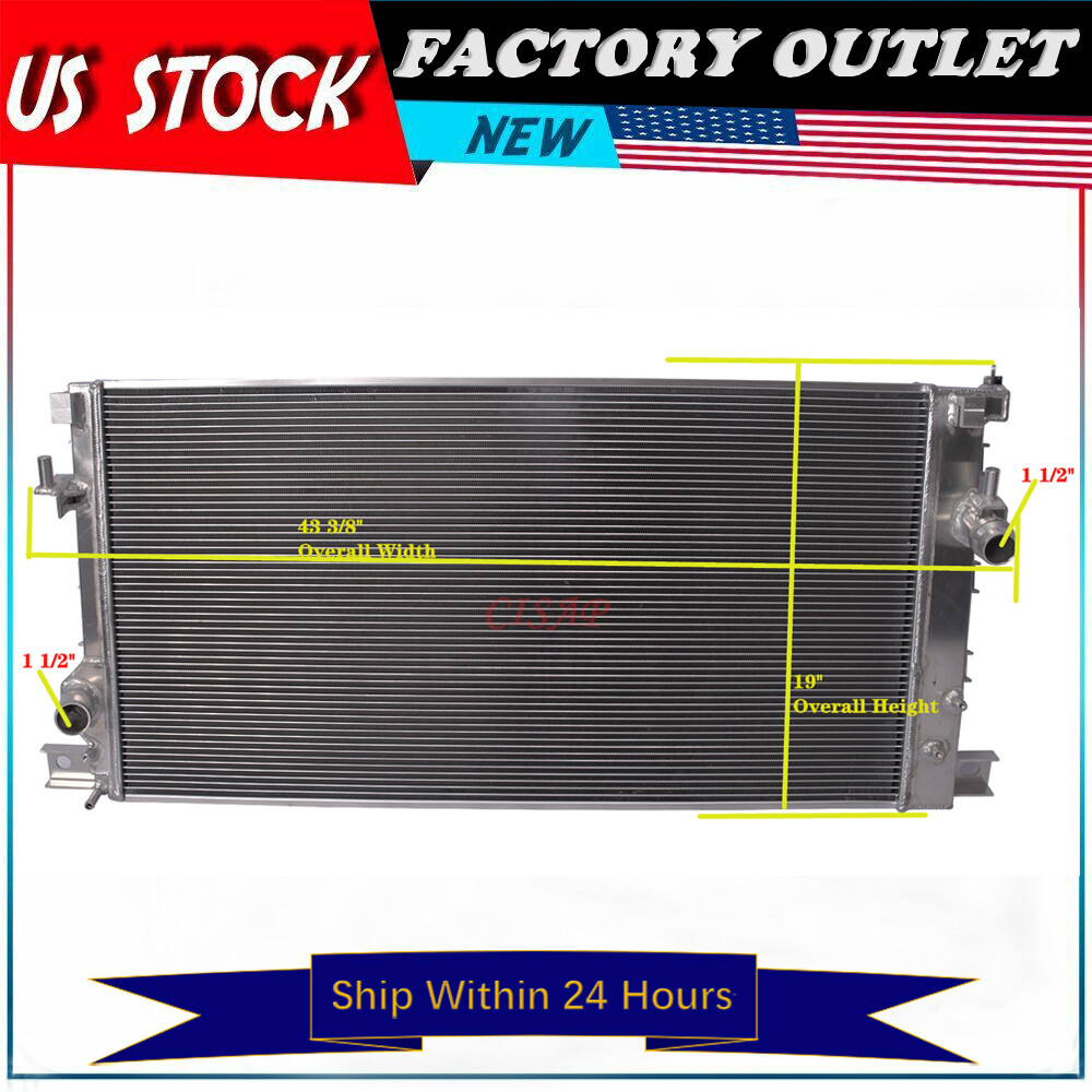 DPI:13510 All Aluminum Radiator For Ford F150 F-150 2.7L 3.5L 5.0L 2015 ...