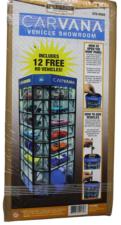 Menards HO Scale Carvana Vehicle Showroom w/12 Cars Great for ...