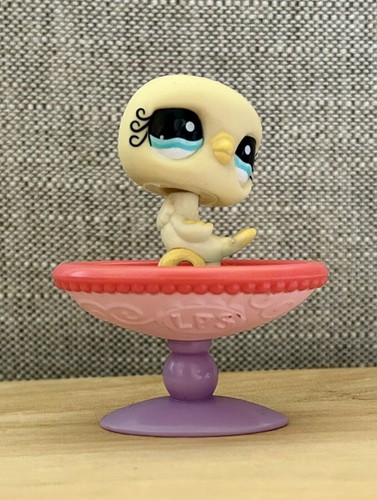 Littlest Pet Shop LPS Pigeon #1212 & LPS Birdbath- Authentic | eBay