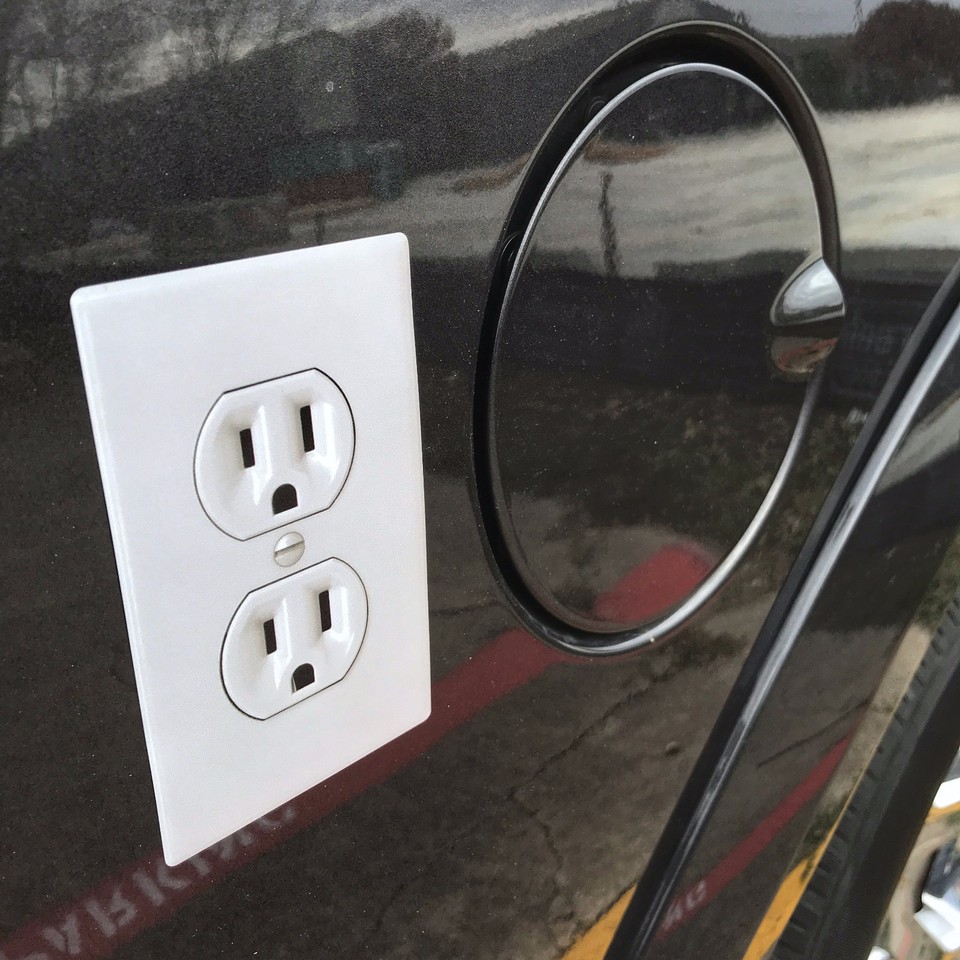 Electrical Outlet Funny Gag Prank - Sticker | eBay