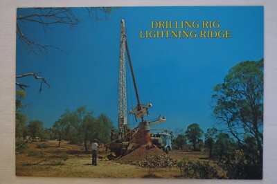 Drilling Rig Lightning Ridge New South Wales Australia Collectable ...