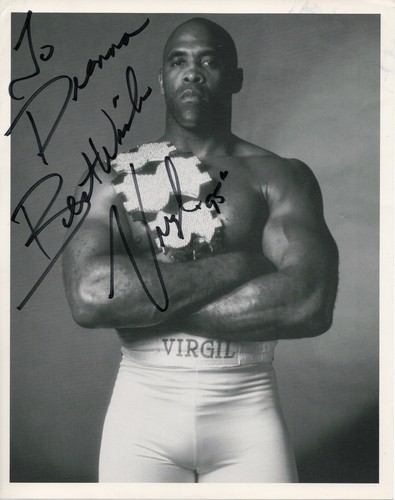 WWE/WWF SIGNED " VIRGIL" 8x10 AUTOGRAPH As Pictured | eBay