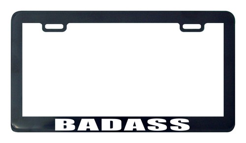 Badass bad ass license plate frame holder tag | eBay