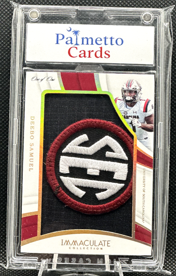 2019 Panini Immaculate Collegiate #11 Deebo Samuel SEC Patch 1/1 ...