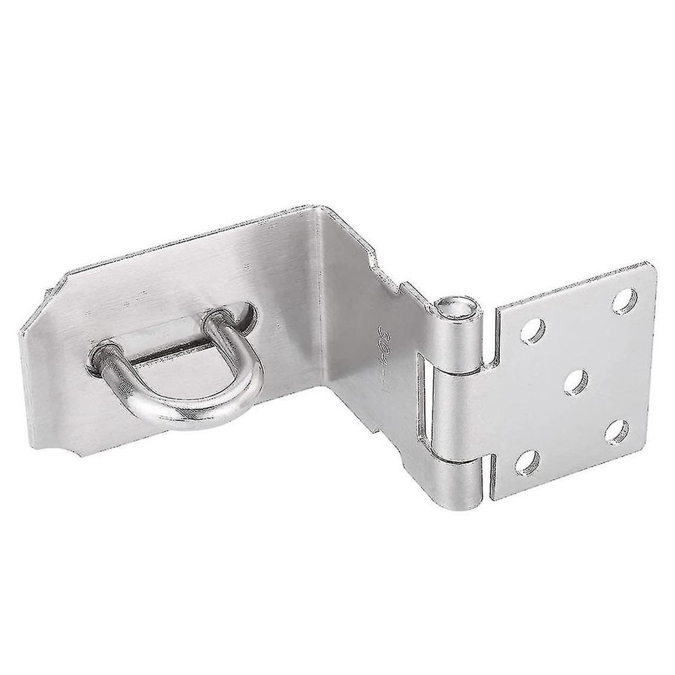Secure Door Padlock Hasp Stainless Steel Latch for Cabinets Drawers and ...