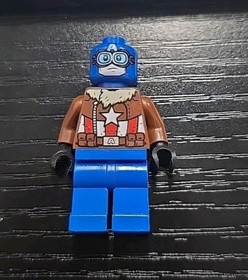 LEGO Marvel's Avengers - Pilot Captain America Minifigure sh0374 | eBay