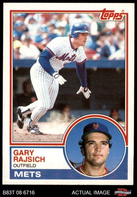 1983 Topps #317 Gary Rajsich Mets 6.5 - EX/MT+ | eBay