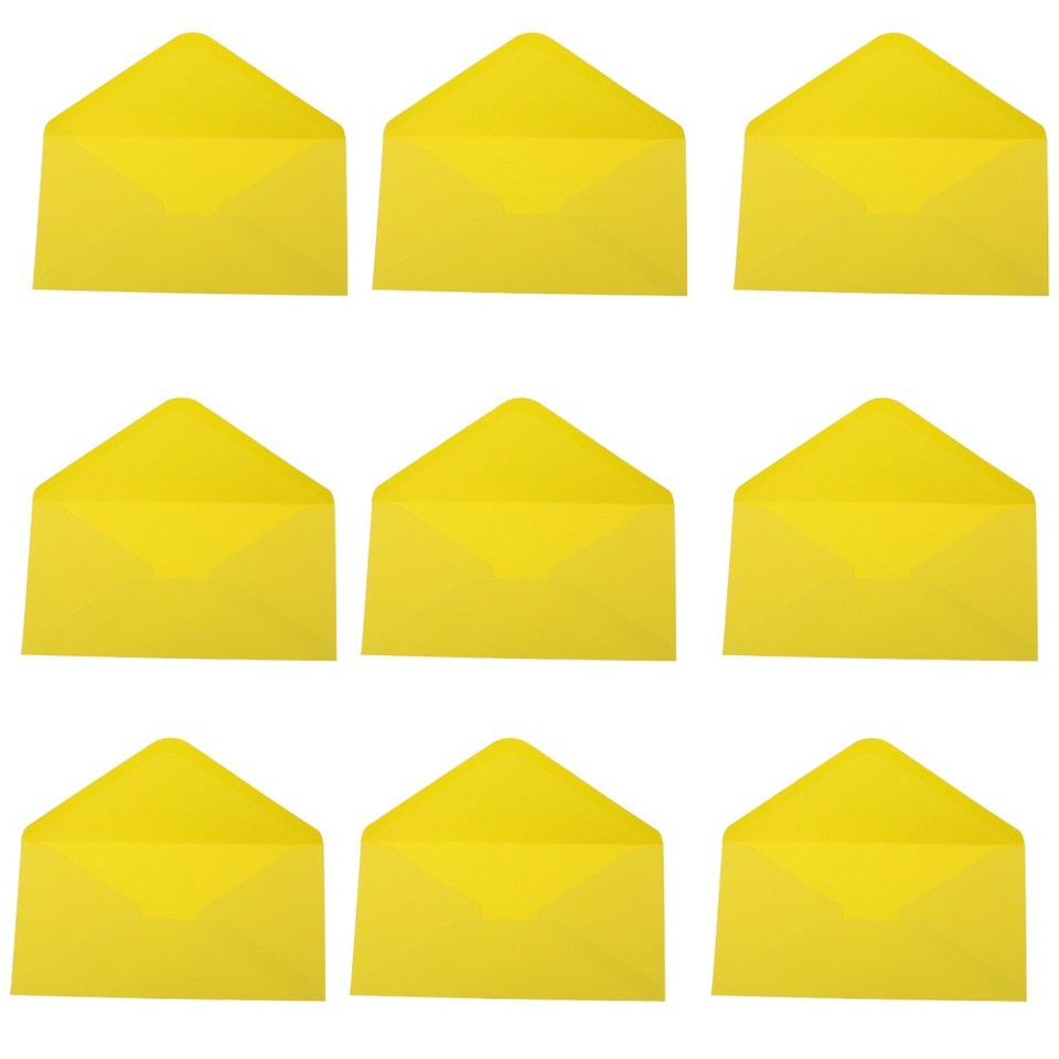 50PCS Blank Invitation Envelopes: Self Adhesive Envelopes for Cards ...