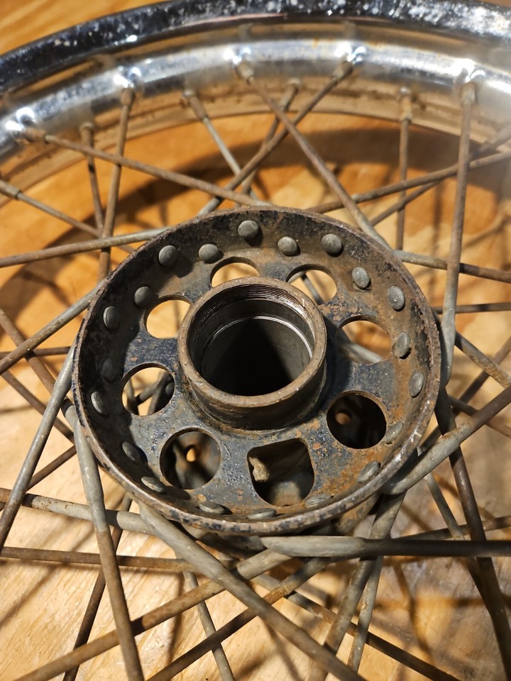 Harley Davidson 18 Inch Rear Wheel (Dented Rim) | eBay