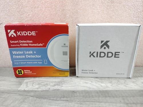 Kidde Smart Water Leak & Freeze Detector With HomeSafe WiFi Battery ...