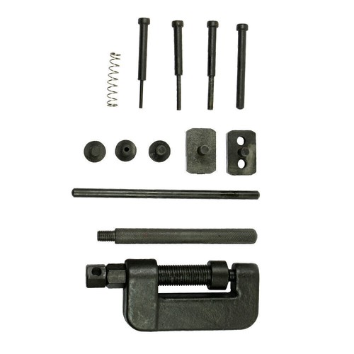 13PCS Chain Cutter Rivet Tool Set Riveting Breaker ATV/Bike/Motorcycle ...