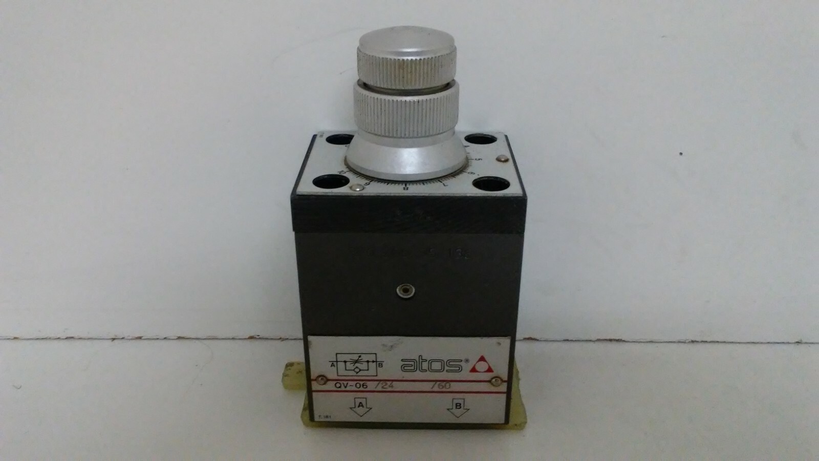 NEW OLD STOCK! ATOS HYDRAULIC FLOW CONTROL VALVE QV-06/24/60 | eBay