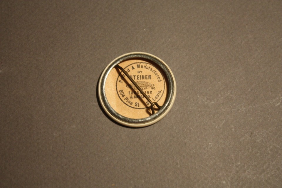 VINTAGE STEINER KING SAINT LOUIS ST LOUIS BUTTON PINBACK | eBay