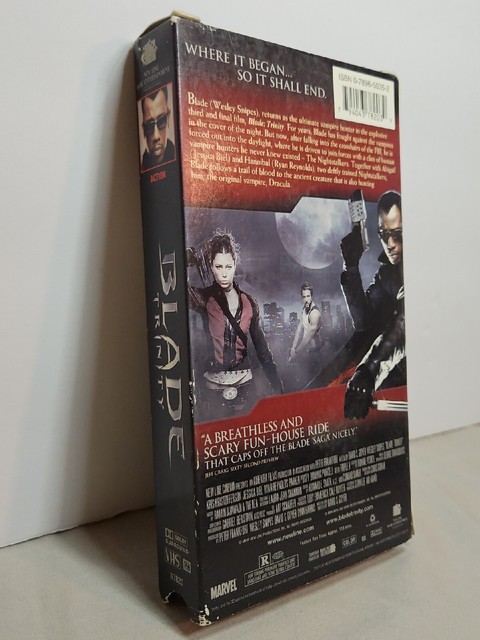 Blade: Trinity (VHS, 2005) for sale online | eBay