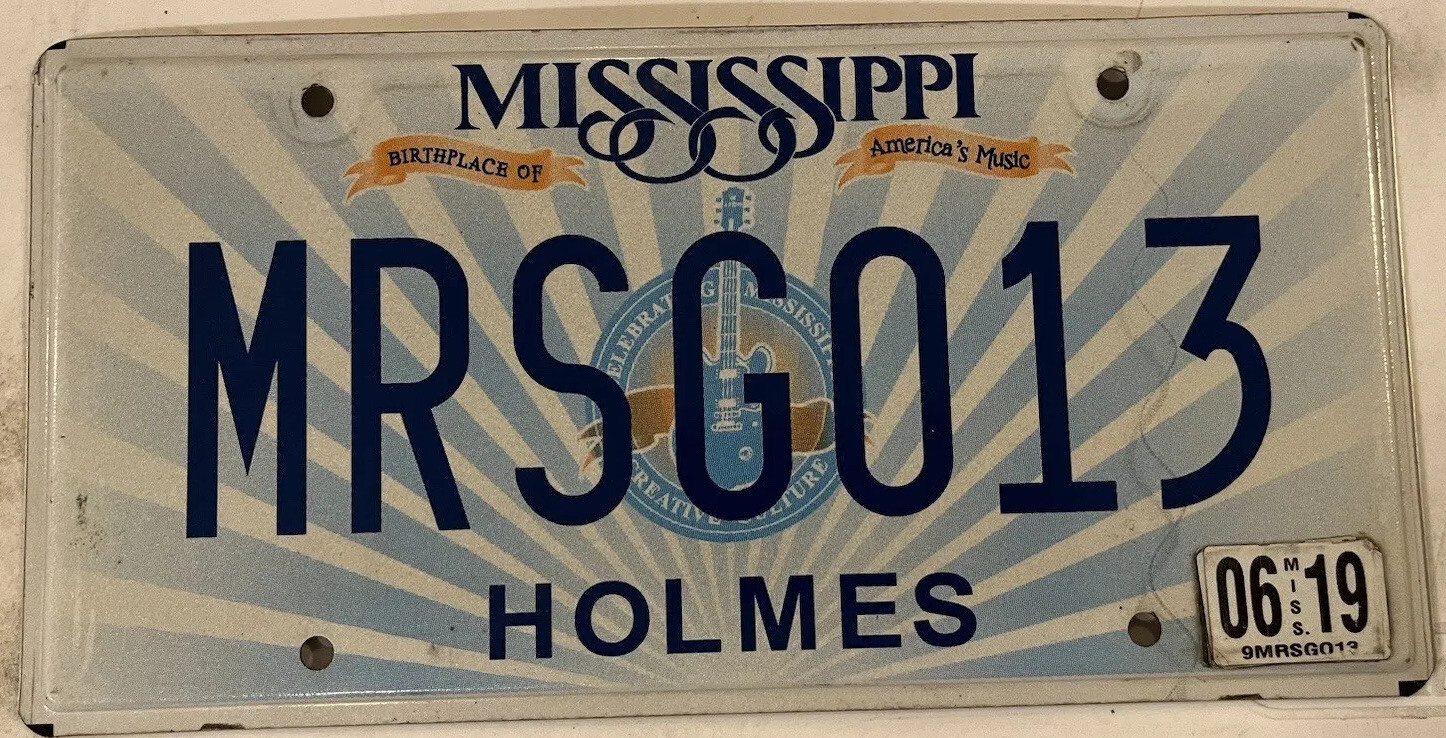 Vanity MRS GO 13 MISS 2013 LUCKY license plate Friday Good Omen Fate ...