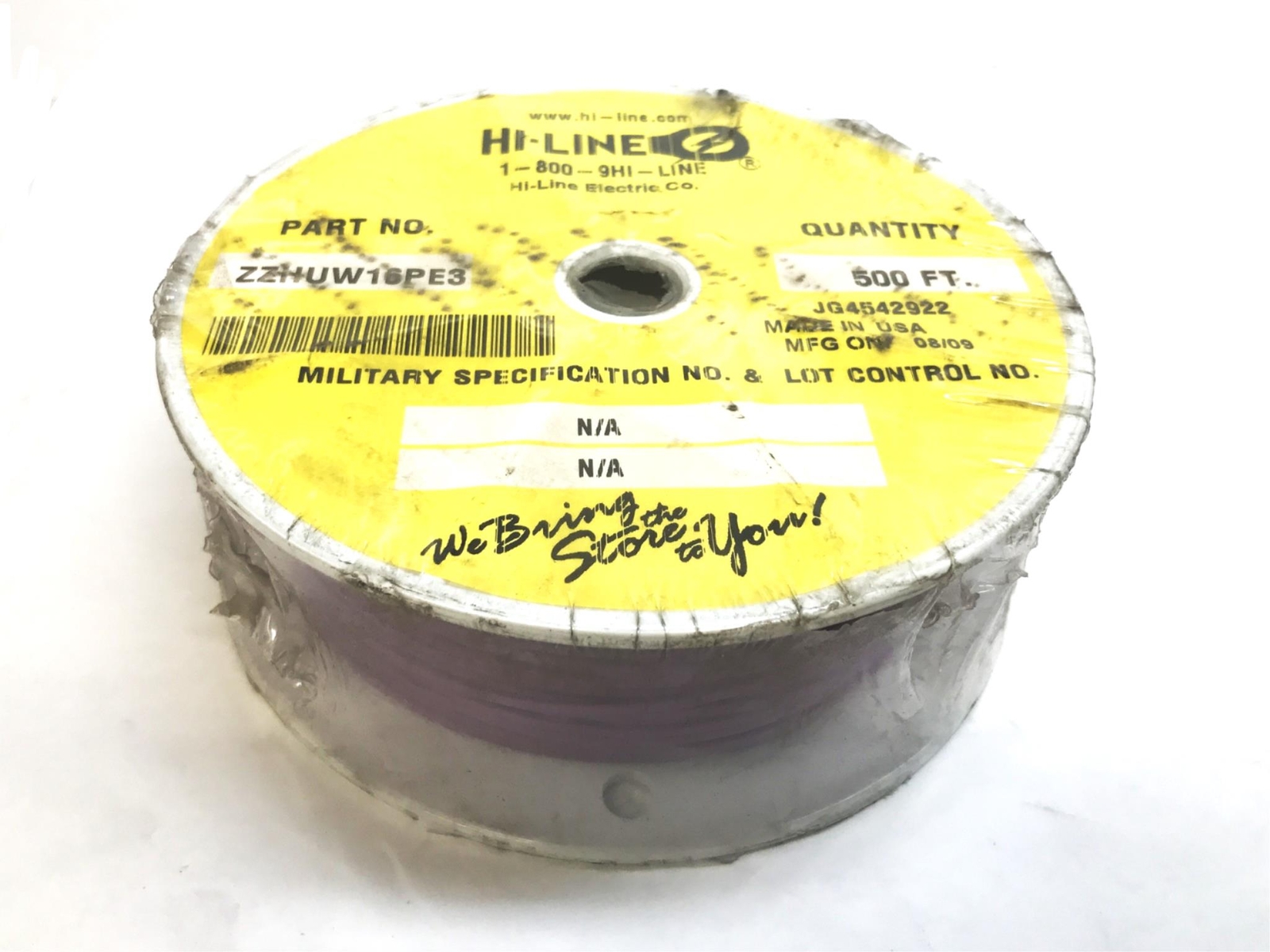 Hi-Line Electric Hookup/Lead Wire, Roll of 500 Feet, WPD-1619-7 NOS | eBay