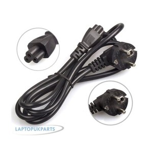 1M Power Cord Lead 3 Pin CLOVER EU European PLUG PC LCD LED Cable Prong ...