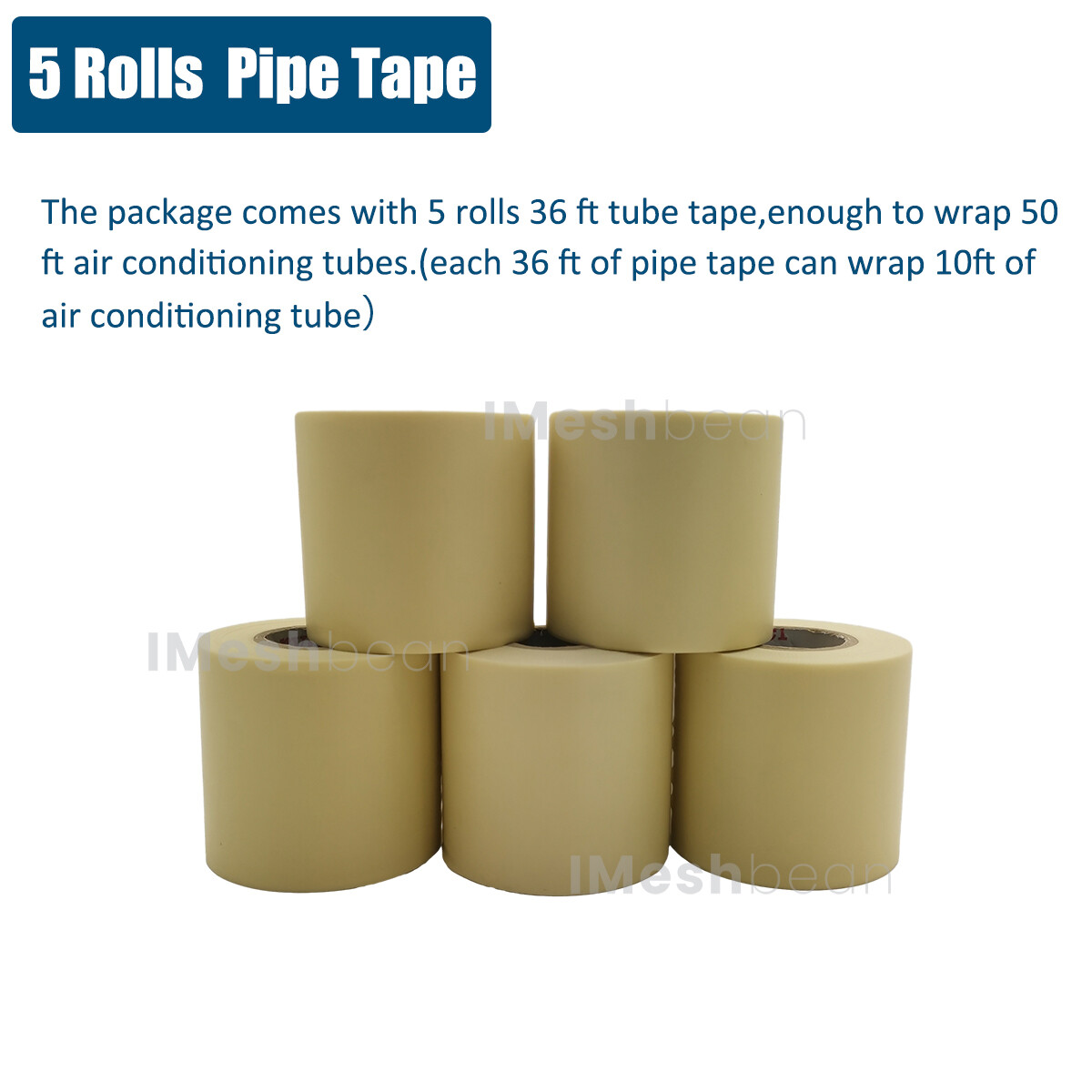 Ductless Mini Split Line Set 25ft/50ft Insulated AC Copper Line Kits w ...